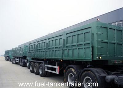 China Durable tri axles side dump semi trailer ( tipper truck trailer ) or self-dumping semi trailer for sale
