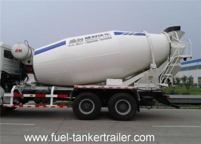 China 8000 - 10000 L cubic meters 6x4 traction system Concrete Mixer Truck SHENGRUN for sale