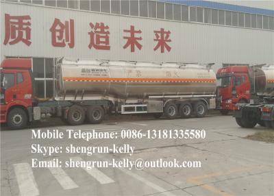 Cina 3 autocisterna del combustibile derivato del petrolio dell'acciaio inossidabile 42000L degli assi/rimorchio liquido dei semi del carro armato in vendita