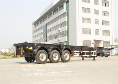 China 2 / 3 Axles 20ft / 40ft Skeleton Container Trailer Chassis / Frame Air suspension for sale