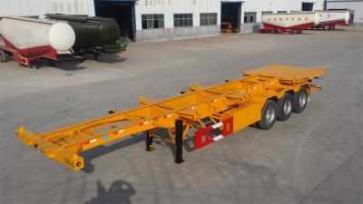 China 40T - 60T 40FooT Container Chassis Q345B Steel Skeleton Trailer Chassis for sale