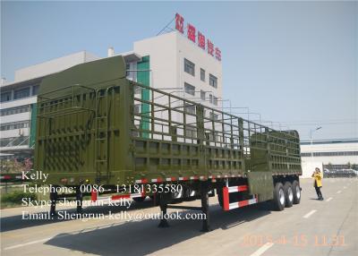 China Shengrun 800mm height multi axles Side Wall Trailer light weight large space for sale