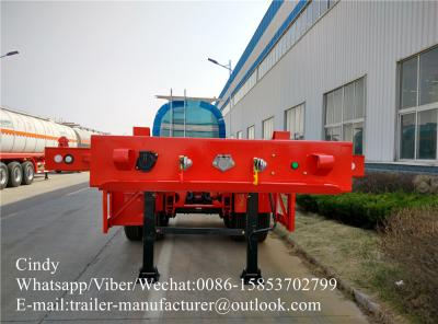 China Steel Container Trailer Chassis With Air Suspension Export To Vietnam Market. for sale
