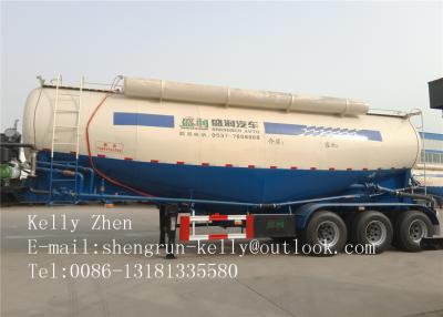 中国 二重 V の形の機械懸濁液が付いている乾燥した粉の大きさのセメントのトレーラー 販売のため