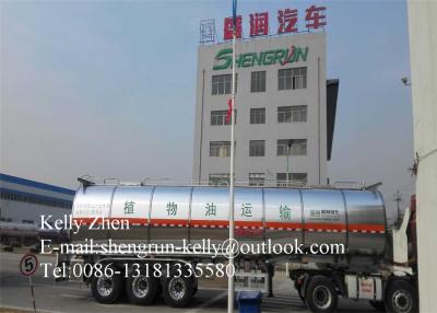 Cina Rimorchio resistente del serbatoio di combustibile di 3 assi 30 tonnellate di semirimorchi cisterna del petrolio in vendita