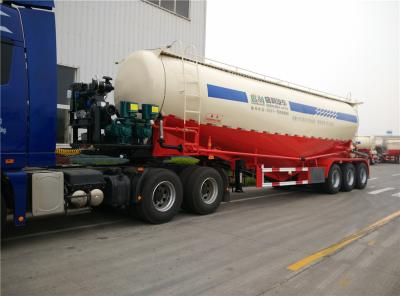 中国 50 トン三車軸 60 トンのバルク セメントのトレーラー タンク Bulker KEFA4105 販売のため