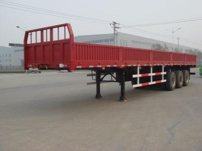China Stepwise Open Fence Truck Cargo Utility Side Wall Trailer Tractor 40 Ton for sale