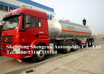Cina Rimorchio diesel dei semi del camion di trasporto dell'olio di 3 assi con l'autocisterna 40-50CBM in vendita