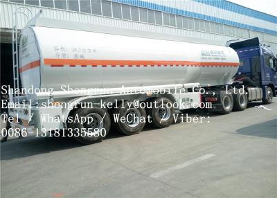 Cina rimorchio chimico dell'autocisterna del combustibile di 13000 x2500x3900mm per diesel, benzina, benzina in vendita