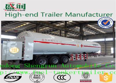 China Del GASERO remolque de acero ligero semi con 3 árboles y ABS de FUWA en venta