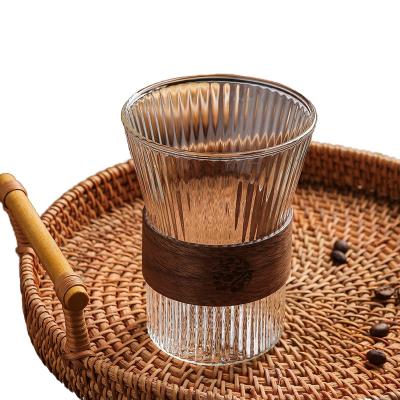China Modern Home Fashion Milk Cup Hot Selling Glass Water Coffee Mug Nice Drinkware For Home Bar for sale