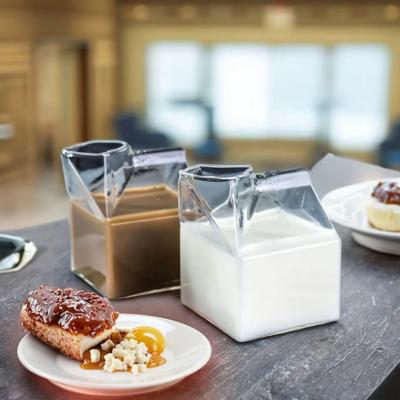 China Creative Microwaveable Single Wall Glass Mug High Borosilicate Glass Drinkware Nonslip for sale