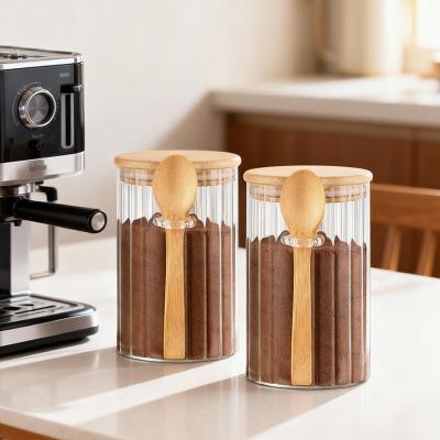 China Multifunctional Borosilicate Glass Jar Glass Food Container Home Kitchen Use OEM for sale