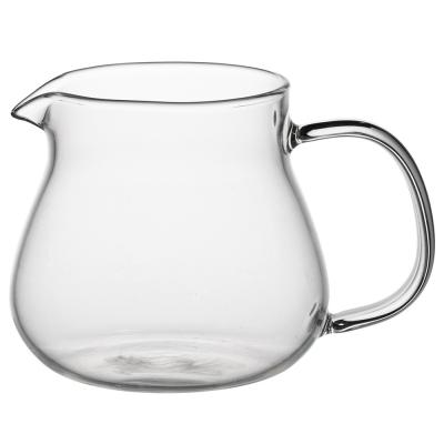 China Heat Resistant Glass Tea Pot Borosilicate Glass Tea Kettle With Stainless Steel Filter Lid for sale