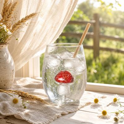 China High Borosilicate Glass Cup Double Walled Tea Milk Juice Mug Heat Resistant With Handle for sale
