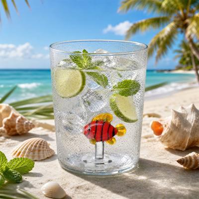 China 3D Icon Creativity Ingenious Single Wall Glass Mug Minimalist Design Custom Capacity for sale