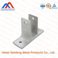 China Customized U Wall Mounting Brackets Single Side Structure Sheet Metal Fabrication Parts for sale