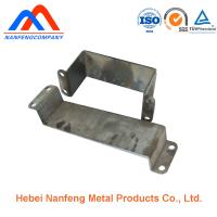 China Customized U Wall Mounting Brackets Single Side Structure Sheet Metal Fabrication Parts for sale