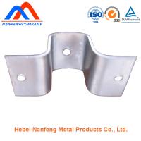 China Customized U Wall Mounting Brackets Single Side Structure Sheet Metal Fabrication Parts for sale