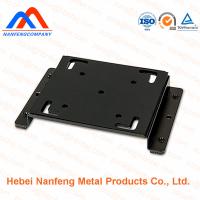 China Customized U Wall Mounting Brackets Single Side Structure Sheet Metal Fabrication Parts for sale