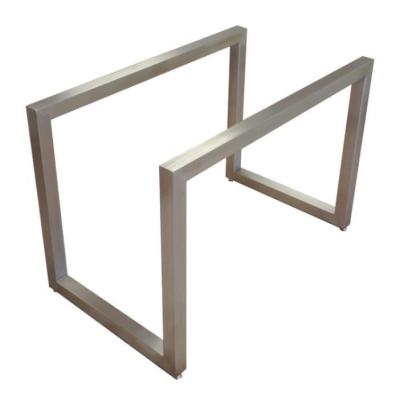 Cina Fabbricazione personalizzata per mobili Leg Bar Metallico Cornice base del tavolo con finitura regolabile e nera in vendita