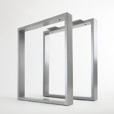 Cina Hotel Design supporto da tavolo in acciaio inossidabile con struttura a supporto triangolare in alluminio in vendita