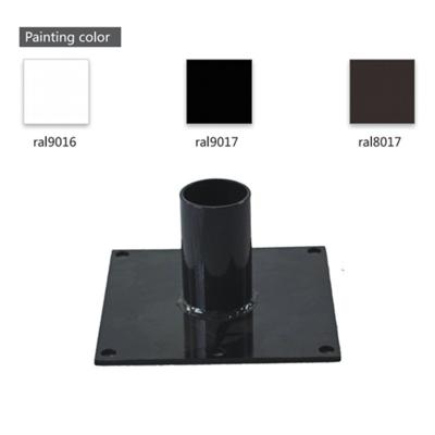 China Bracket de pólo de luz Tenon exterior com estrutura de bracket de lado único em cor personalizada à venda