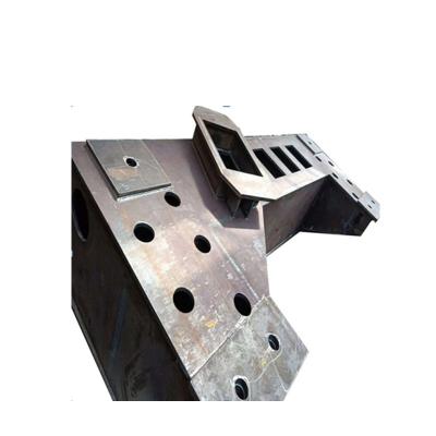 China Structuur Montage van geperst plaat metalen lasvormende onderdelen met aangepast logo Te koop