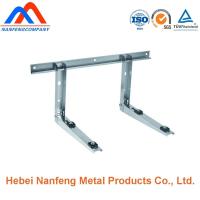 China High Carbon Steel Foldable Triangle Sheet Bracket Hot Galvanized Custom Size for sale