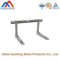 China High Carbon Steel Foldable Triangle Sheet Bracket Hot Galvanized Custom Size for sale