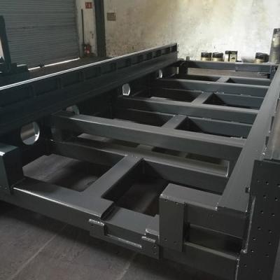 中国 パーソナライズされた重量用溶接加工 大型機械金属ブレーケットフレーム構造 販売のため