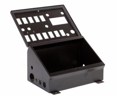 China Custom laser snijplaat metalen verwerking waterdichte distributie doos voor elke kleur Te koop