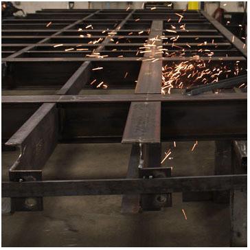 Cina Accetta piccoli ordini per cartone su misura di telaio di acciaio spessore di saldatura 0,5 mm-25 mm in vendita