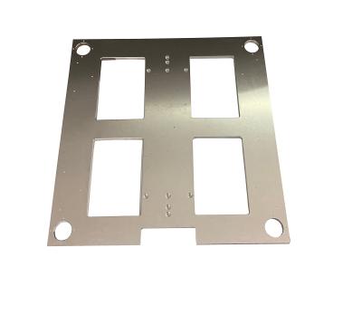 Cina Spessore personalizzato di taglio laser di lamiera di stampa parti metalliche con tolleranza /-0,01 mm in vendita