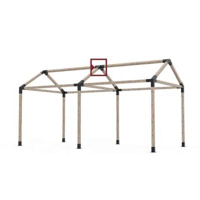 Cina Acciaio personalizzato 3 Ways 4 Ways supporti per i pali del pavimento Processo di stampaggio Spessore 1mm-12mm in vendita