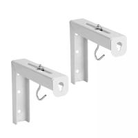China 290g Sheet Metal Stamping Wall Mirror Mounting Brackets Durable Support Custom for sale