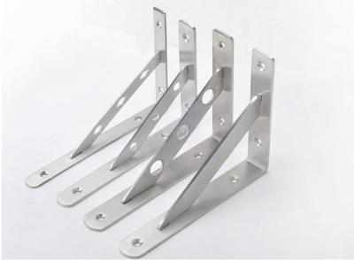 Cina 90 gradi L forma acciaio angolo bracket stampaggio hardware parte spessore 0,1-3,0 mm in vendita