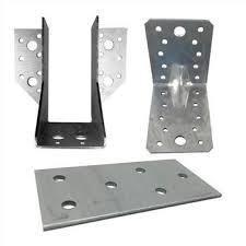 Cina Fabbricazione di dispositivi per il collegamento di legno per il lavoro pesante, supporto di metallo per hardware su richiesta del cliente in vendita