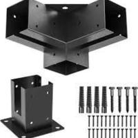 China Customized Steel Pergola Brackets Kit for Construction with High Load Capacity for sale