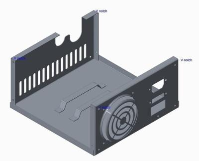 中国 塗装 アルミシート 金属 銀粉末 コーティング 製造 パーツ オーダーメイド ロゴ 販売のため