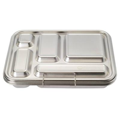 Cina Scatola da pranzo in acciaio inossidabile personalizzata con 5 compartimenti in vendita