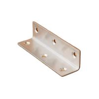 China Custom Sheet Metal Stamping Shelf Brackets Rust Resistant Wall Mounting 2mm Thick for sale