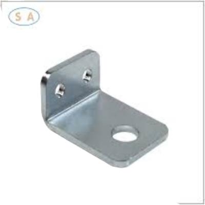 Cina Logo personalizzato Parti di foglio di metallo Taglio laser Stampaggio Acciaio Aluminio Parete di montaggio bracket in vendita