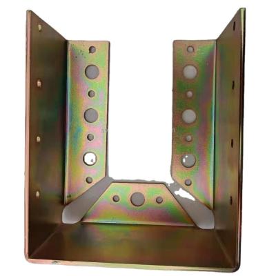 Cina 0.4-3 mm Spessore legno connettore giunzione appendiabiti con customisato bracket Stamping parti in vendita