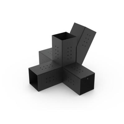Cina Supporti in acciaio Supporti per pergola modulare Stivali per kit di supporto in legno elevato personalizzato in vendita