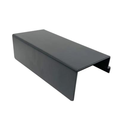 China Processo de dobra de parte de estampação de cercado e design de personalização de metal de aço anodizado à venda