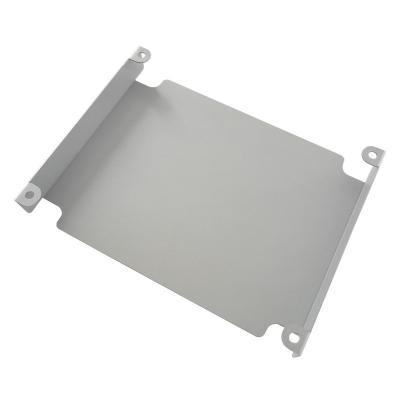 Cina Struttura a lato singolo supporto metallico personalizzato con acciaio inossidabile rivestito in polvere nera in vendita