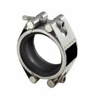 China Customizable Metal Pipe Clamp Stainless Steel 1-2 Inch Adjustable Fastener for sale