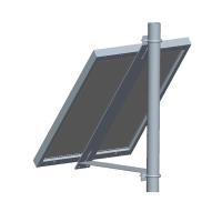 China Customized Zinc Plated Solar Panel Mounting with Quick Installation 80,000sqm Factory for sale