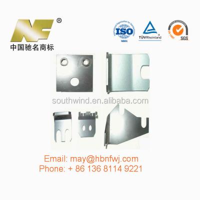 China Pequenas encomendas aceitas Nanfeng Peças de chapa de metal personalizadas com revestimento Dacromet à venda